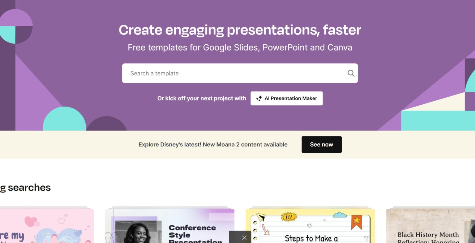 Slidesgo - 高质量PPT模板与Google Slides模板的在线平台 - ai stars
