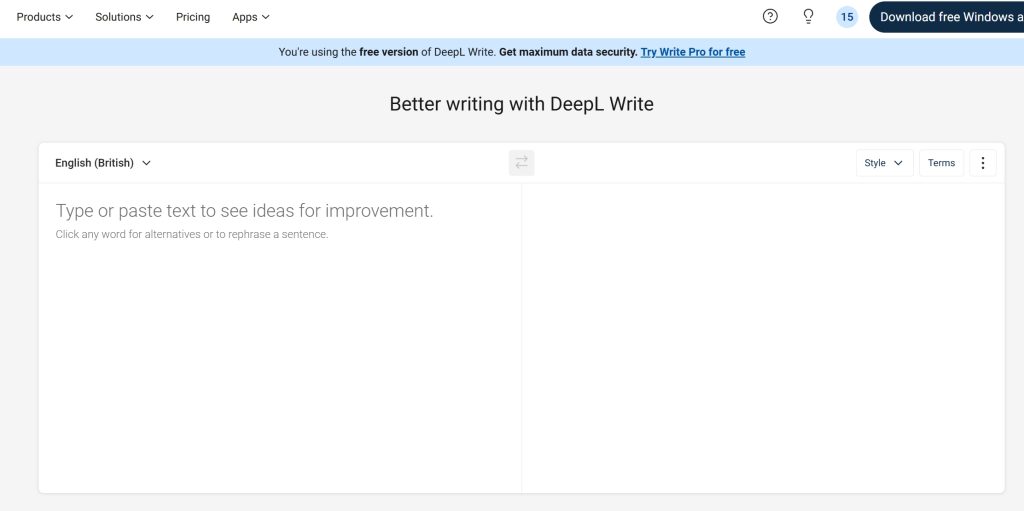 DeepL Write - DeepL 推出的 AI 写作辅助工具 - ai stars