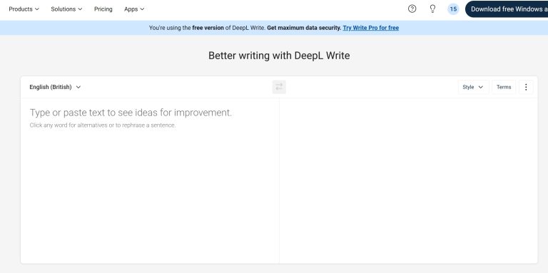 DeepL Write - DeepL 推出的 AI 写作辅助工具 - ai stars